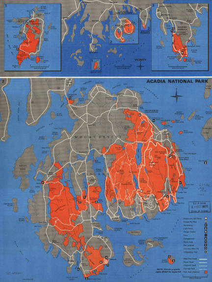 Acadia National Park Map – MAD MAPS