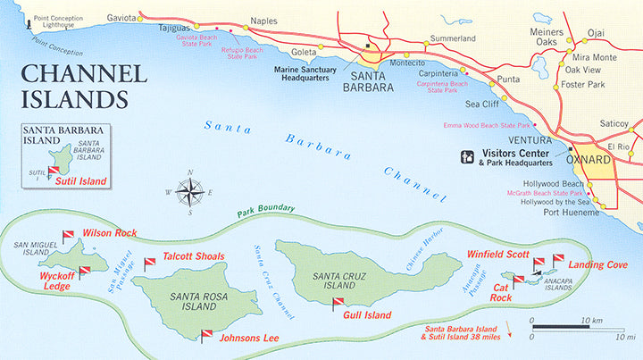 Channel Islands National Park Map – MAD MAPS