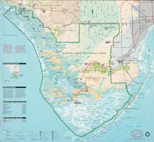 Everglades National Park Map – MAD MAPS