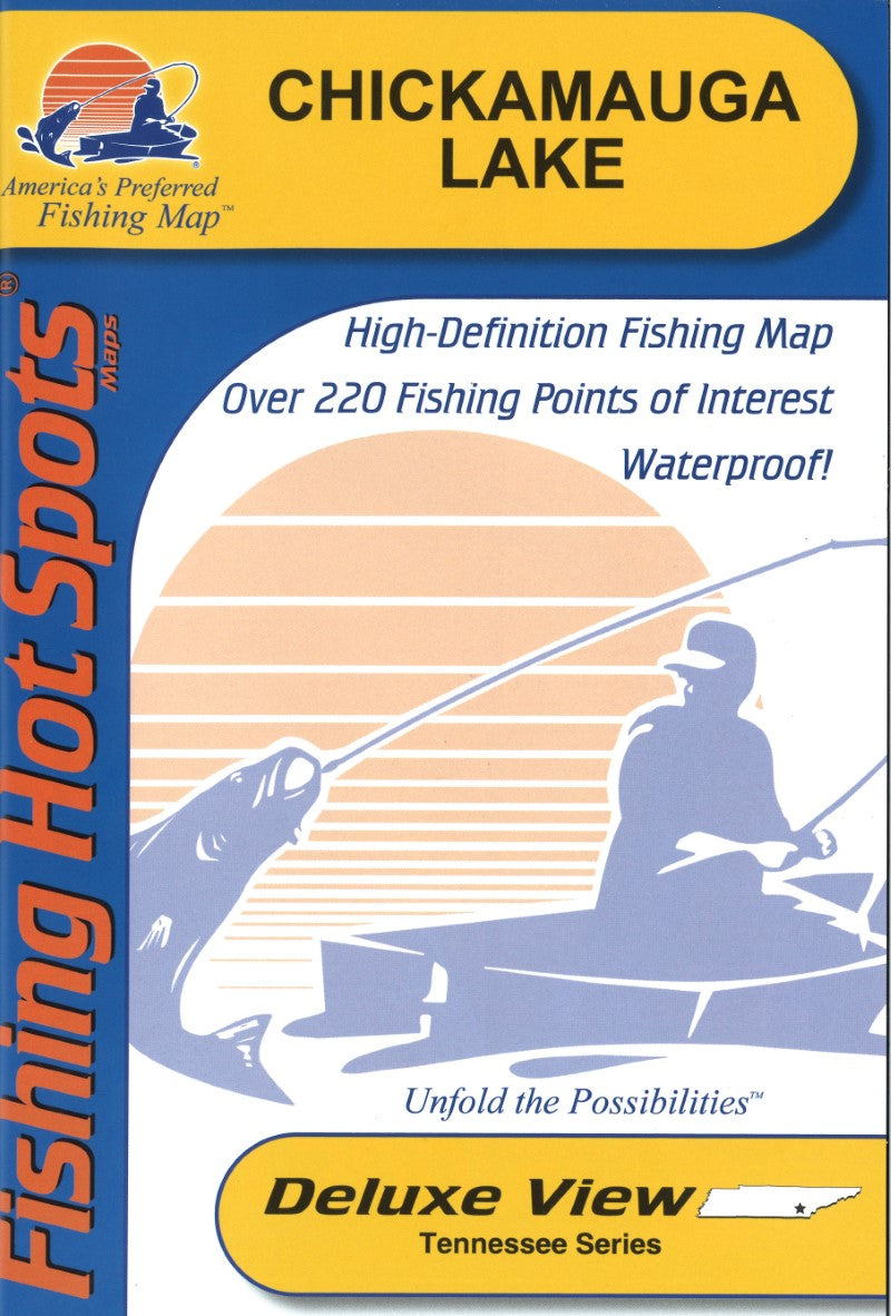 Chickamauga Lake Fishing Map – MAD MAPS