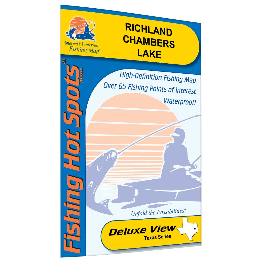 Richland Chambers Lake Fishing Map – MAD MAPS