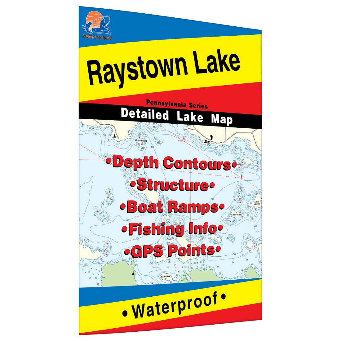 Raystown Lake Fishing Map – MAD MAPS