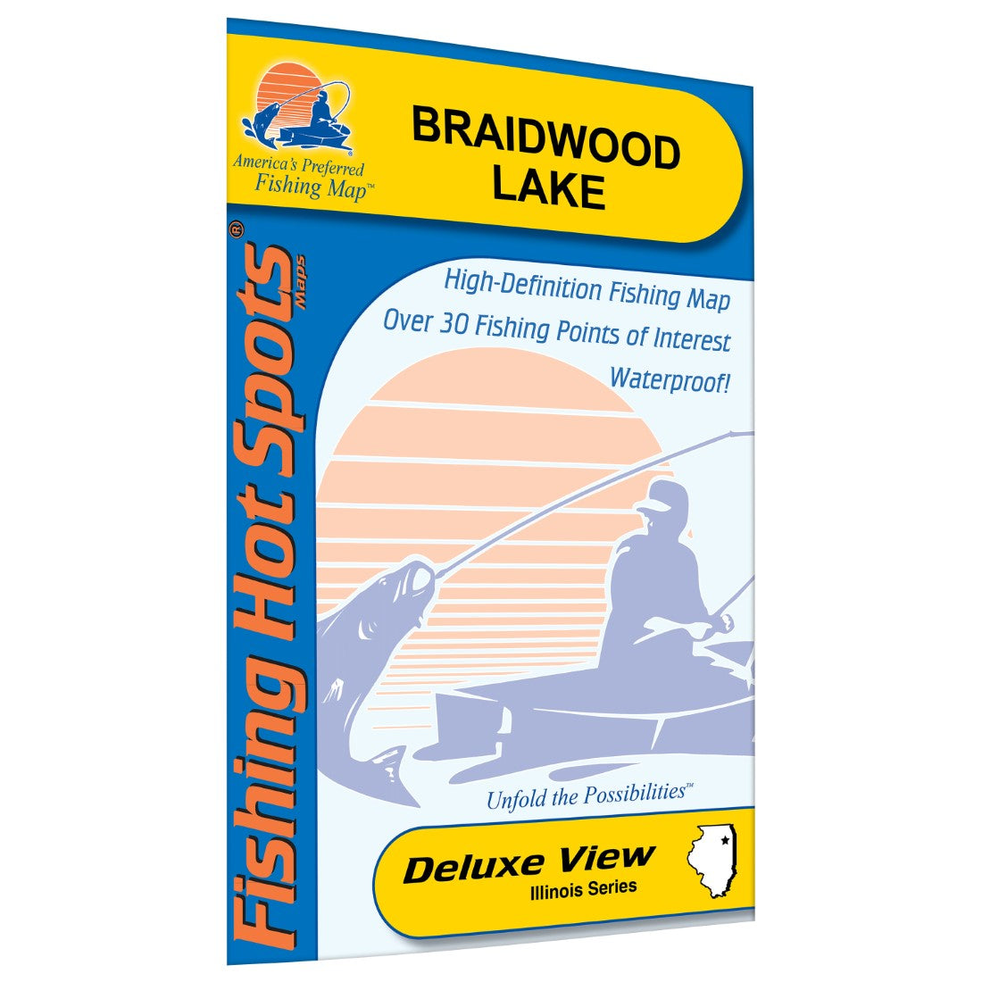 Braidwood Lake Fishing Map – MAD MAPS