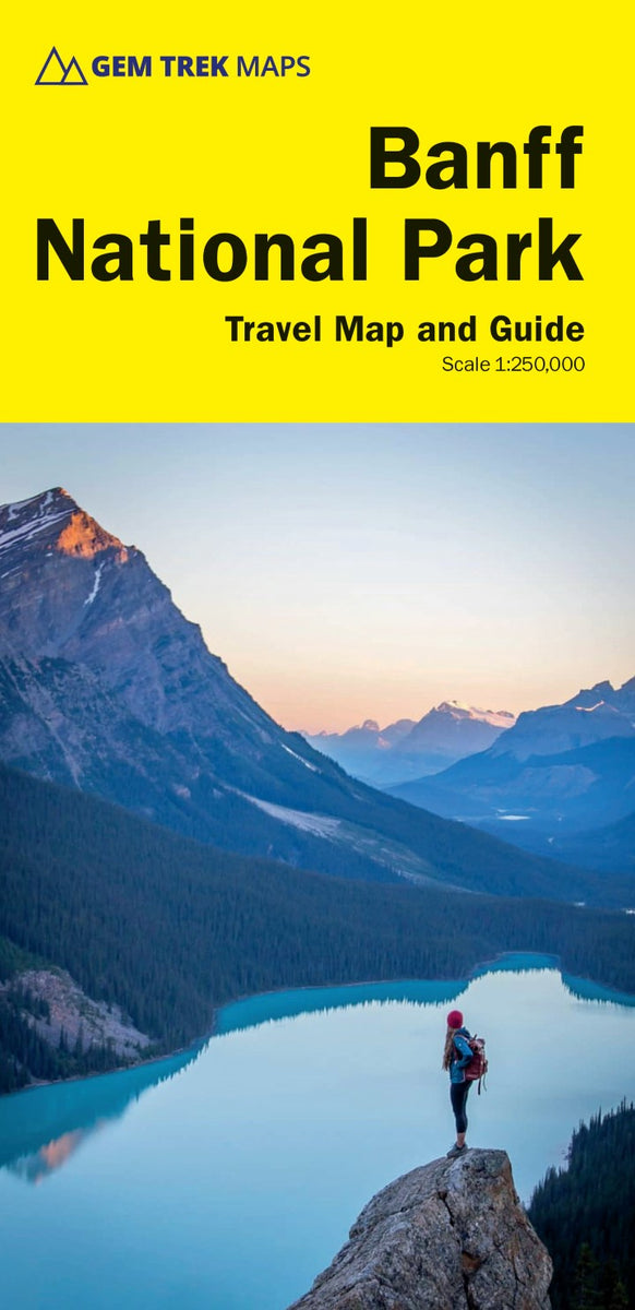 Banff National Park Map – MAD MAPS