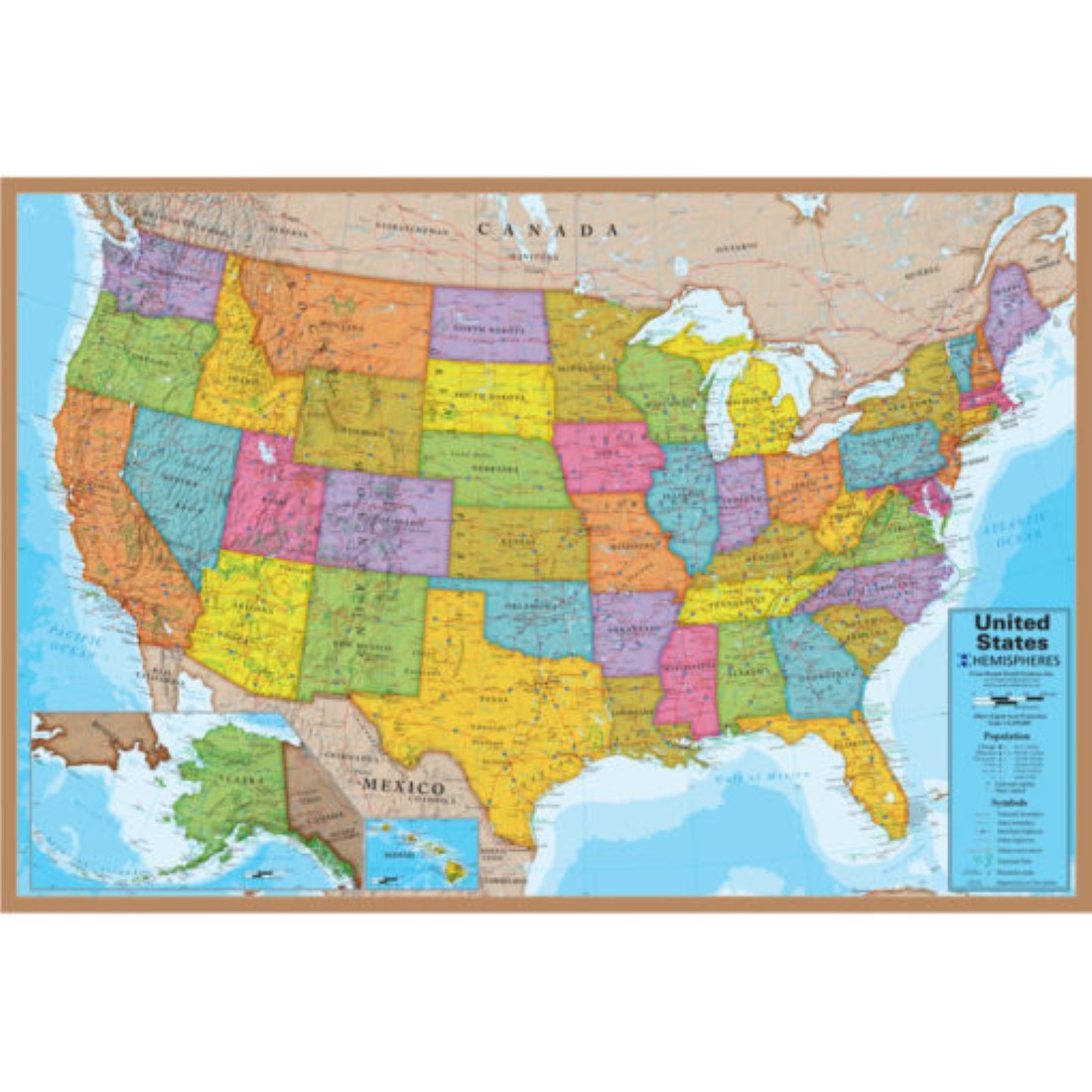United Stated Map 500 Piece Jigsaw Puzzle – MAD MAPS
