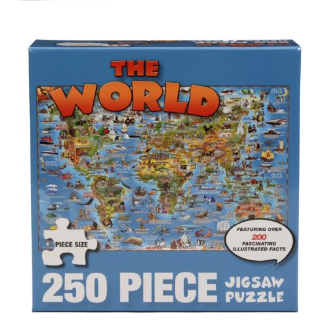 World 250 Piece Puzzle – MAD MAPS