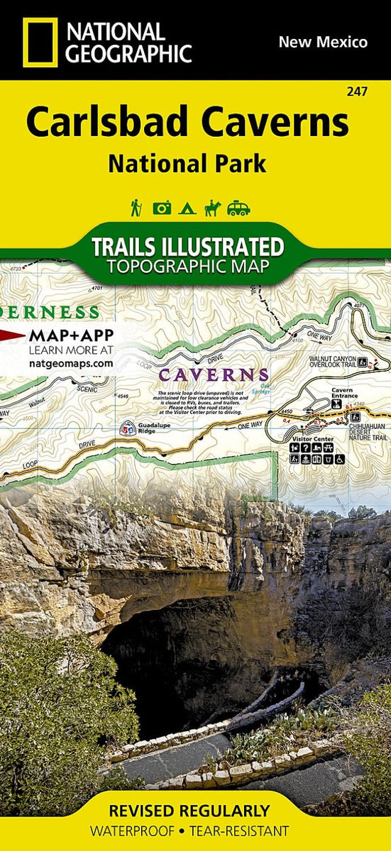 Carlsbad Caverns National Park : New Mexico, USA – MAD MAPS