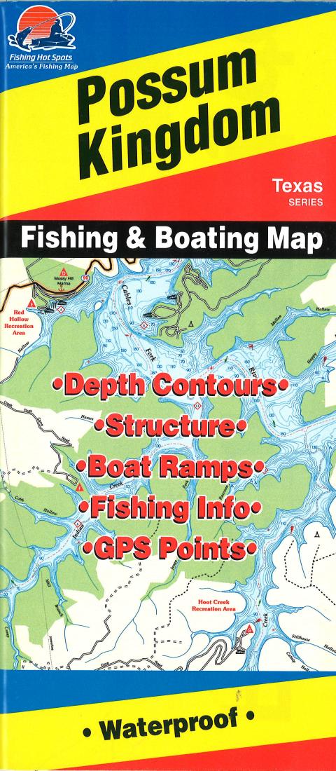 Fishing Maps-Possum Kingdom Lake – MAD MAPS